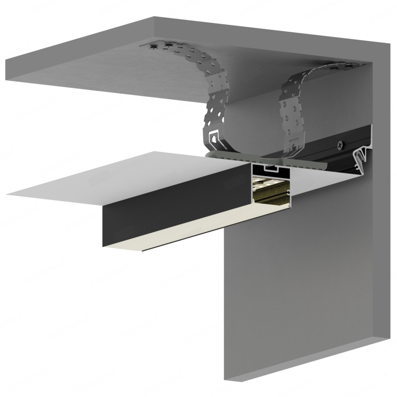 Профиль AL Флэкси ПФ 2681 SVET 30 светильник 2м